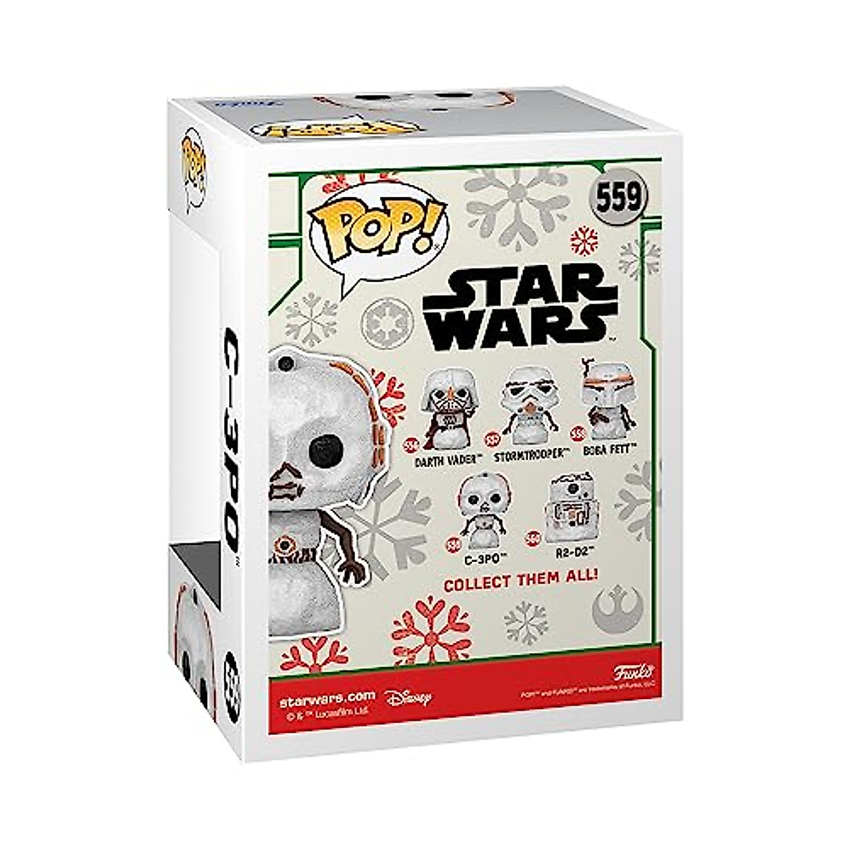 Funko Pop! Star Wars Holiday: C-3PO Snowman