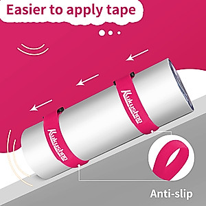 Sublimation Tumblers Pinch 4 Pack,Perfect Tumbler Clamp Tool for 15-30 Oz Sublimation Blanks Tumblers, Pinch Tumbler Perfect Clamp Grip Tool, Supplies for Sublimation Paper,Tumblers （red）