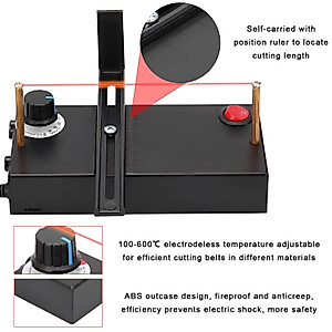 ERYUE Ribbon Cutter, Home Use Hot Ribbon Cutter Machine DIY Rope Band Craft DIY Manual Cut Tool