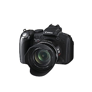 Canon PowerShot SX1IS 10 MP CMOS Digital Camera with 20x Wide Angle Optical Image Stabilized Zoom and 2.8-inch LCD
