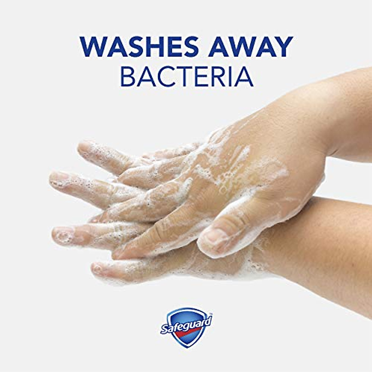 Safeguard Liquid Hand Soap, Washes Away Bacteria, Micellar Deep Cleansing, Fresh Clean Scent, 25 Oz (Pack of 4)