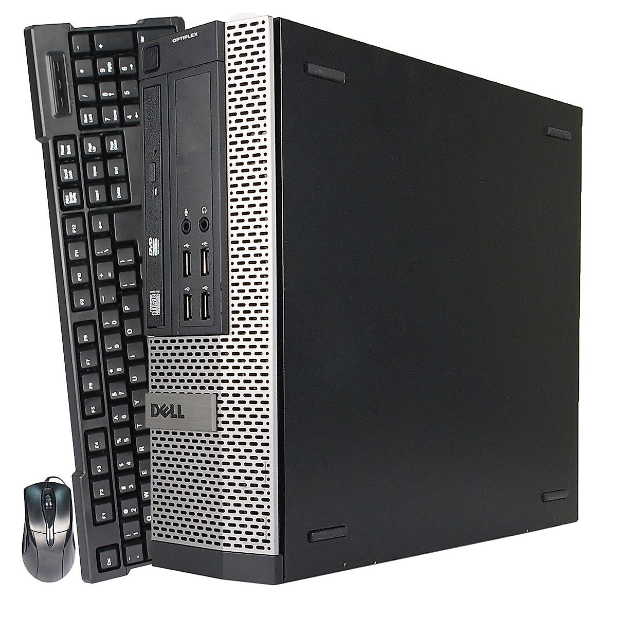 Dell Optiplex 990 SFF Flagship Premium Business Desktop Computer (Intel Quad-Core i5-2400 Up To 3.4GHz, 16GB RAM, 2TB HDD, DVD, WiFi, VGA, DisplayPort, Windows 10 Professional) (Renewed)
