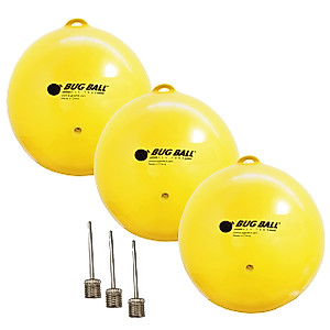 Gnat Ball - 3 Pack Replacement - Gnats, House Fly, No-See-Um, aphids whiteflies, and Love Bug Trap
