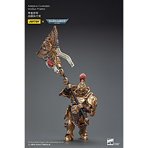 JoyToy Warhammer 40K: Adeptus Custodes Vexilus Praetor 1:18 Scale Action Figure