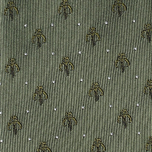 Cufflinks Inc. Mandalorian Dot Sage Green Men's Tie