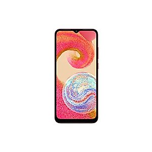 SAMSUNG Galaxy A04 (SM-A045F/DS) Dual SIM 64GB/ 4GB, 6.5" GSM Unlocked, International Version (32GB SD Card Bundle) - Copper