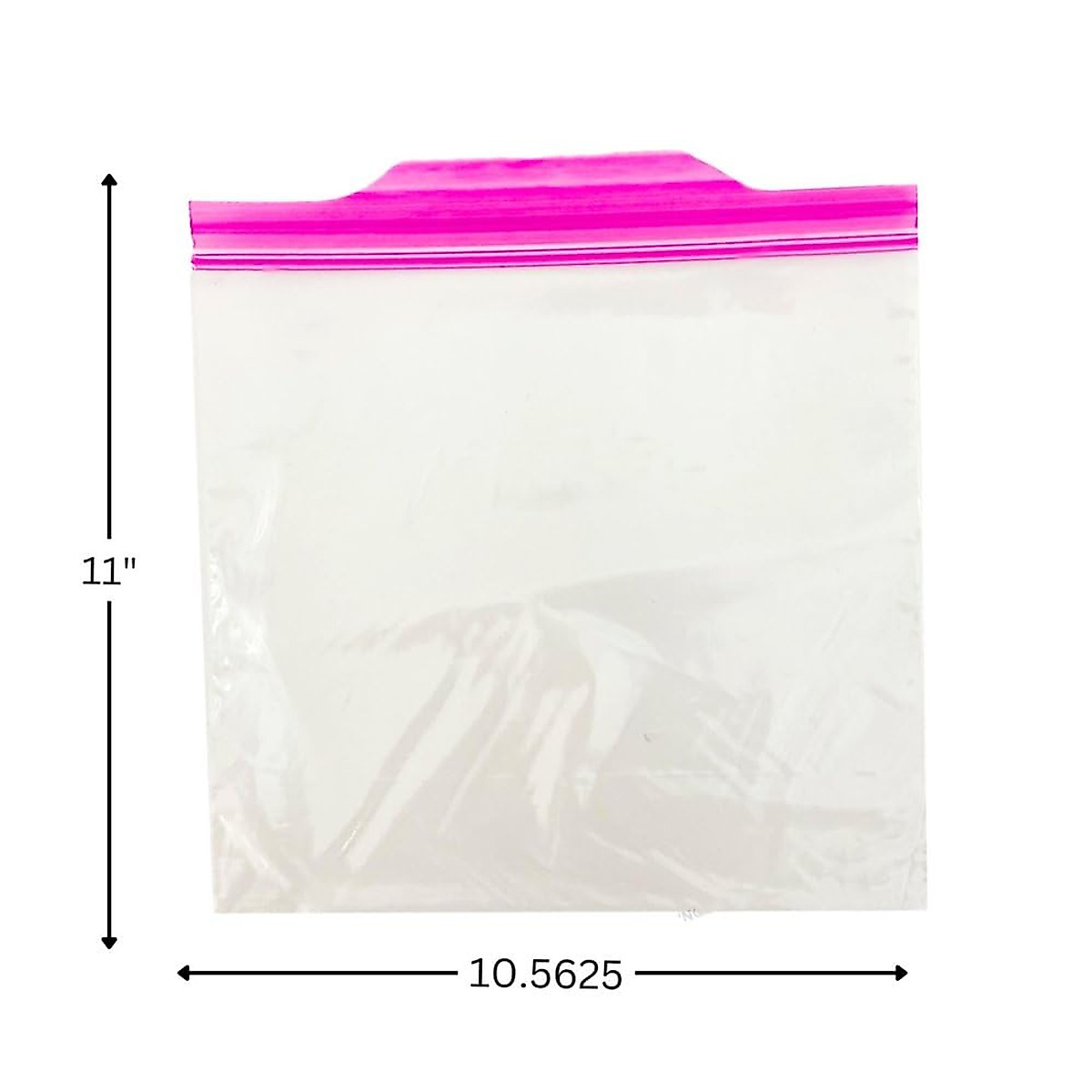 Resealable Zipper Bags - Double Zipper Reusable Food Storage Bags with EZ Open Grip Tabs Leakproof Reusable Sandwich Bags for Freezing Meat Veg Organizing Clothes 1 Gallon Bags - 35 Count