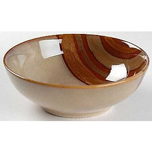 Sango Avanti Brown Soup/Cereal Bowl, Fine China Dinnerware