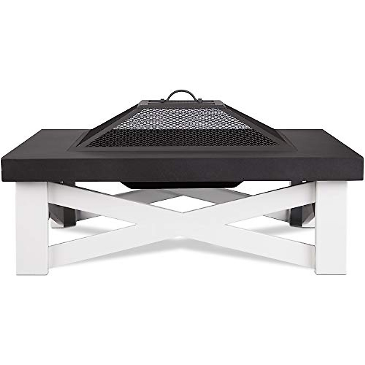 Real Flame 350-WHT Austin Fire Pit, White