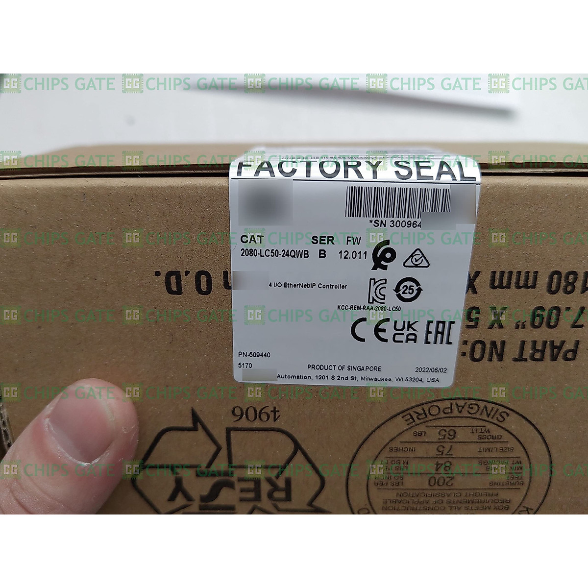 24 I/O Controller 2080-LC50-24QWB New Factory Sealed