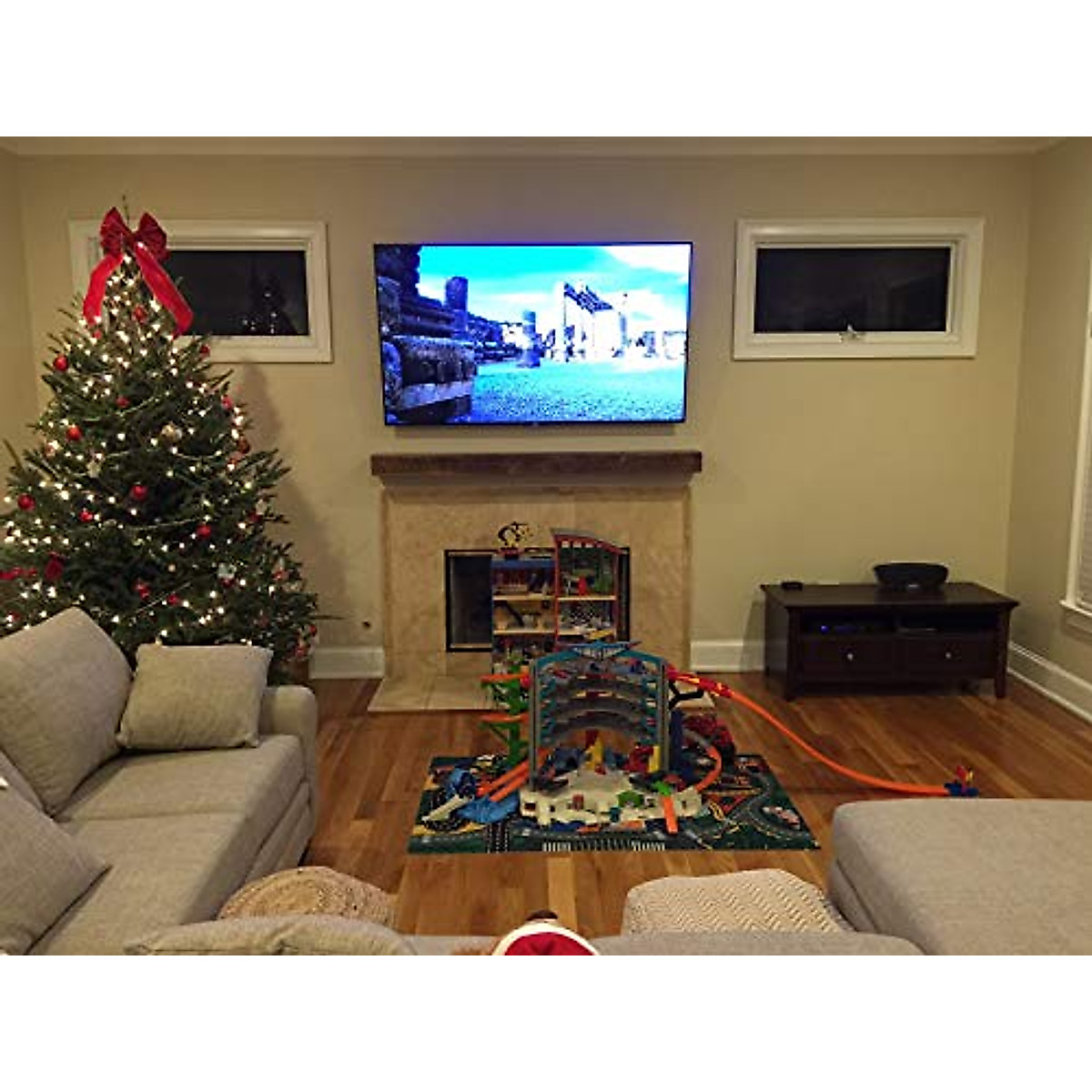 Joel's Antiques & Reclaimed Decor 3" x 7" Rustic, Mountable Floating Mantel Shelf (Weathered Wood, 84")