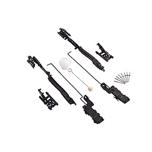 Sunroof Track Assembly Repair Kit for Ford F150 F250 F350 F450 Expedition Lincoln Navigator Mark LT 2000-2016 | Best Sun Roof Replacement Track Parts for F-150 Truck | Premium Car Accessories