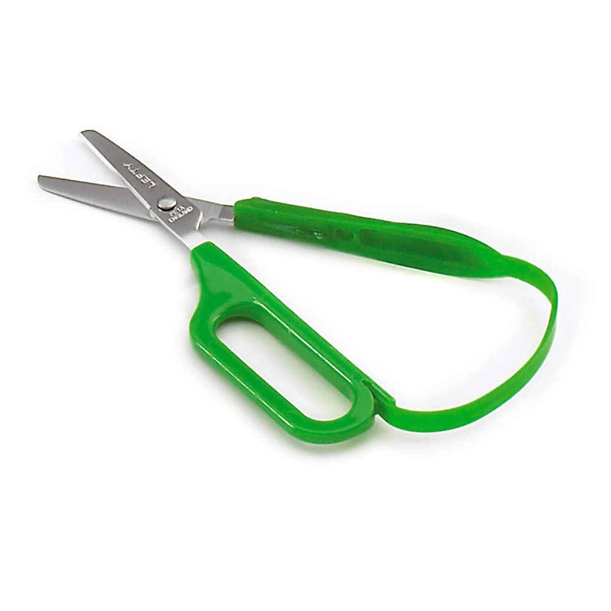 American Educational Products P-115 Long Loop Easi Grip Scissor, Left Handed 45 mm Round Ended Blade