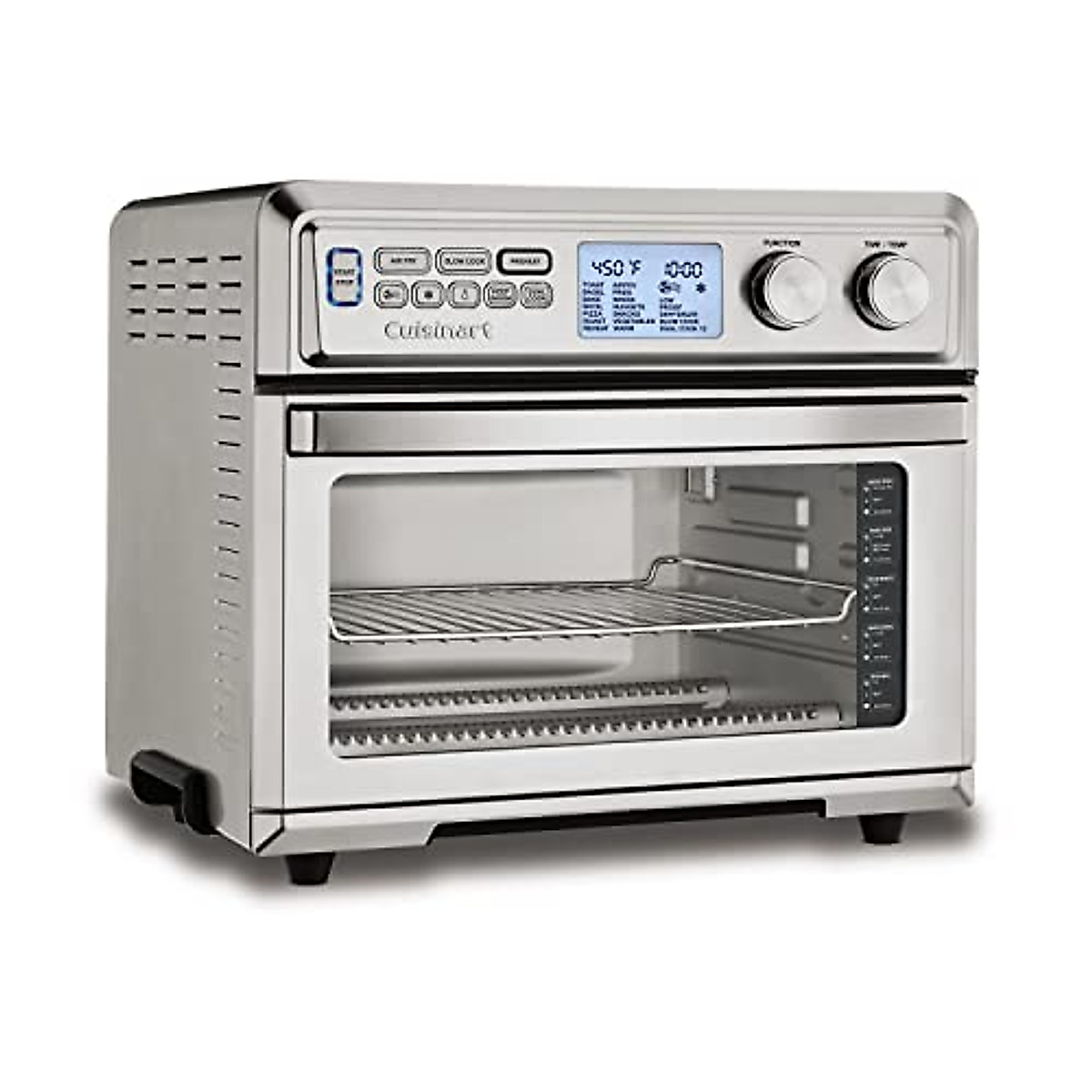 Cuisinart TOA-95 Large Digital Airfryer Toaster Oven Bundle with Metallic 4-Piece Non-Stick Toaster Oven Bakeware Set (2 Items)