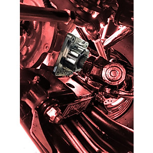 Polaris Short Billet Pinion Cover For 2013-2022 Polaris Scrambler & 2015-2022 Polaris Sportsman Cecco Racing Made in the USA Heavy Duty