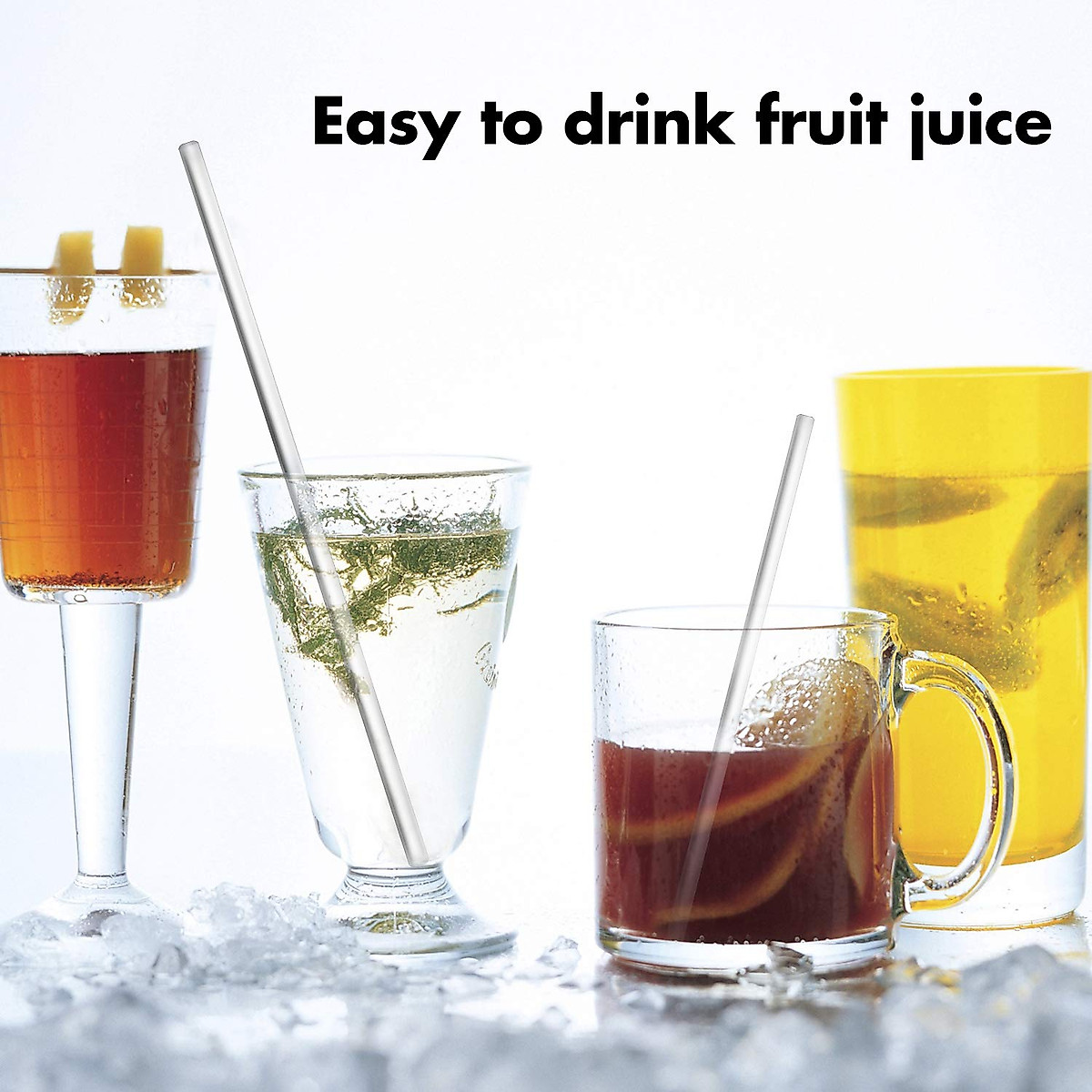 Young4us Glass Stirring Rod - 12" 10" 8" 6" 4" Long, 5 MM Diameter - 5 Pack