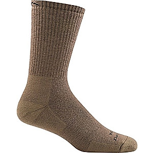 Darn Tough Tactical Boot Extra Cushion Socks (T4033) Unisex – (Coyote Brown, Large)