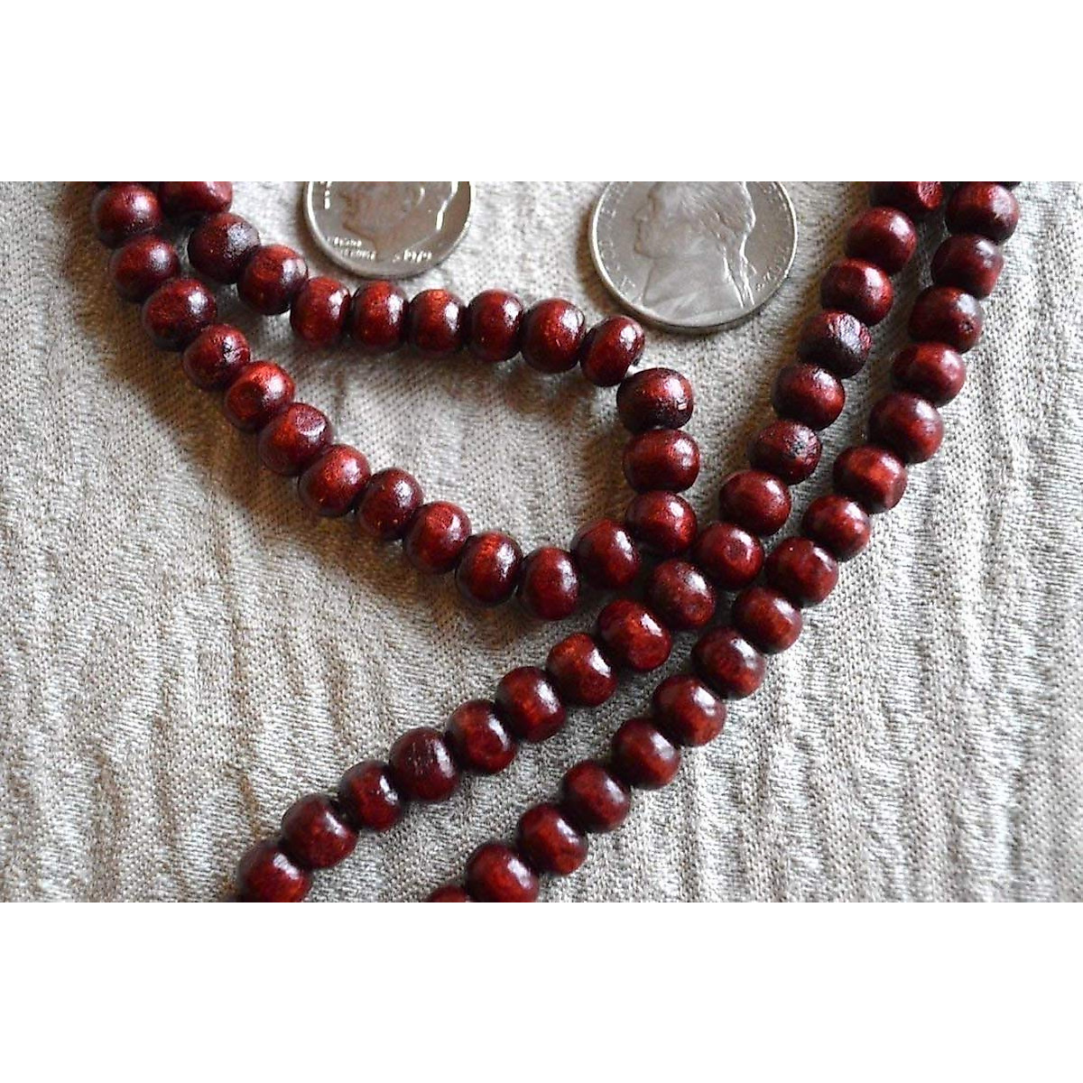 Rosewood mala beads necklace 108 buddhist prayer beads Red Sandalwood japa mala 10 Styles - Energized - w/ mala Pouch (8mm 108+1 Beads mala)