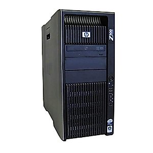 HP Z800 Workstation X5650 Six Core 2.66Ghz 48GB 500GB 2TB Dual DVI Win 10 Pre-Install (Renewed)