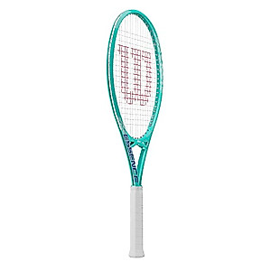 Wilson Essence + Tempest Pro Lite Tennis Racquet Doubles Bundle w (1) Advantage II Tennis Bag (Pink) and (3) Pink Tennis Balls