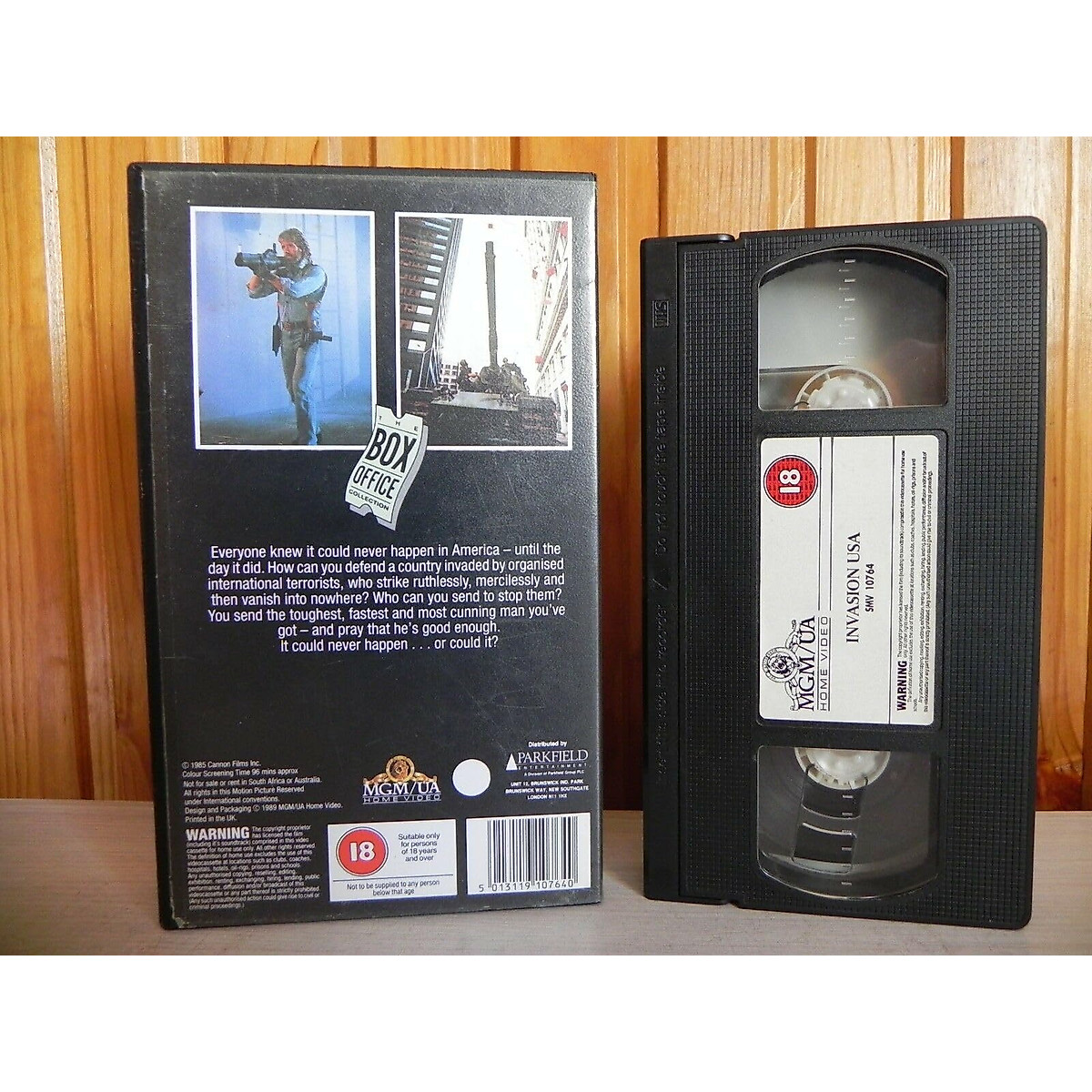 Invasion USA [VHS] [VHS Tape] (1997) Chuck Norris; Richard Lynch; Melissa Pro...