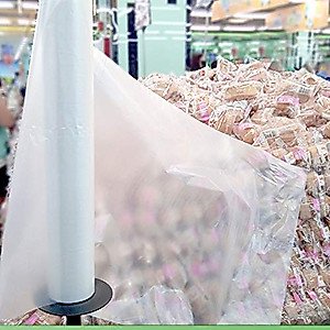 9527 Product 12x 20 Plastic Clear Produce Bag Food Storage bag,350 bags one Roll (2 Rolls)