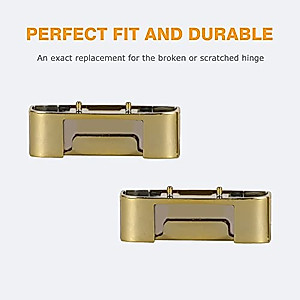 Studio 3 Hinge as Same as The OEM Replacement Parts Accessories Durable Repair Kit Compatible with Beats by Dre Studio 3 Wireless (A1914) Headphones (Gold)