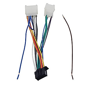 RED WOLF Pioneer Stereo Radio Wiring Harness Replacement for Toyota Highlander Tacoma Prius 1994-2020, Subaru 2012-2018 Forester WRX