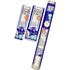 Warp Brothers Plast-O-Mat Clear Ribbed Shelf Liner (2)