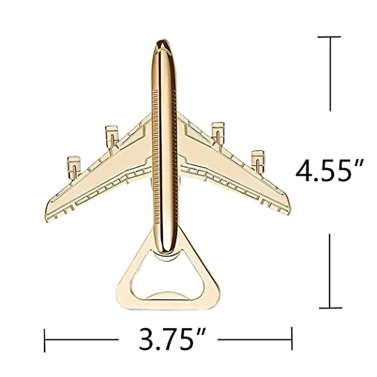 40PCS Airplane Bottle Opener for Wedding Favors Air Plane Travel Beer Bottle Openers for Guests,Party Souvenirs or Decorations