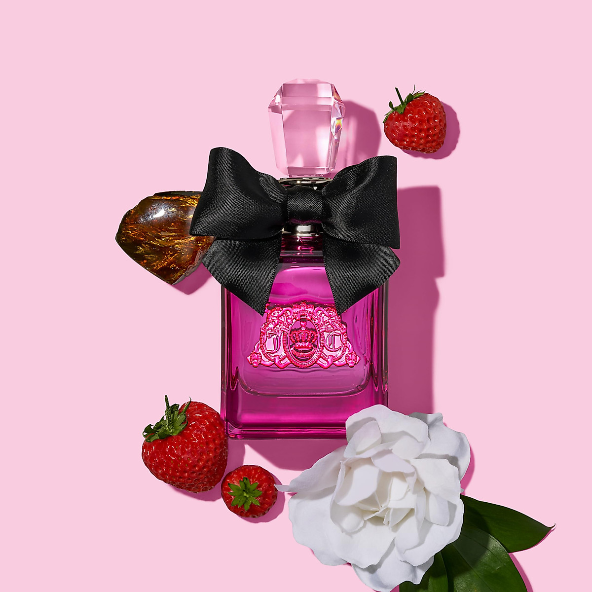 Juicy Couture Viva La Juicy Noir Eau De Parfum, Women's Perfume with Notes of Wild Berries, Gardenia & Amber - Fruity & Floral Perfume for Women, EDP Spray, 3.4 fl oz