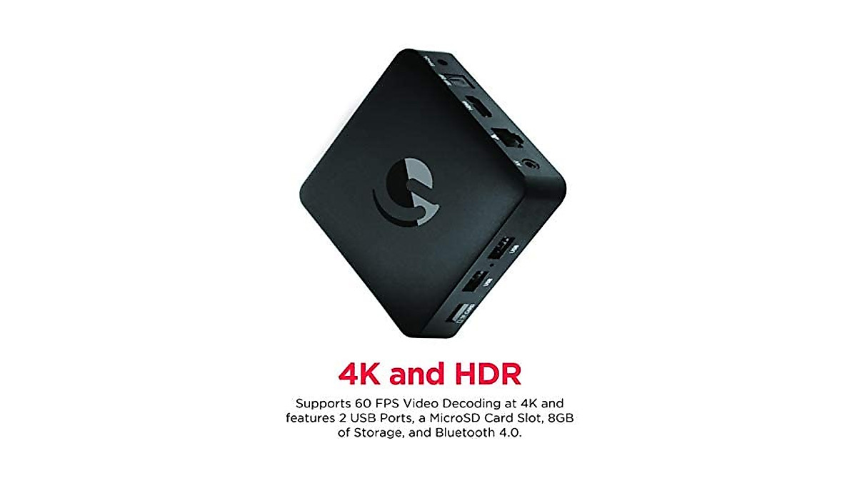 Ematic 4K Ultra HD Android TV Box with Chromecast and Netflix