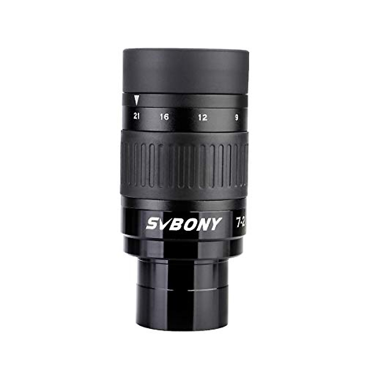 SVBONY SV135 Telescope Eyepiece Zoom 7 to 21mm 1.25 Inch Zoom Eyepiece Fully Multi Coated 6 Element 4 Group Zoom Lens Telescope Accessory for Astronomic Telescopes
