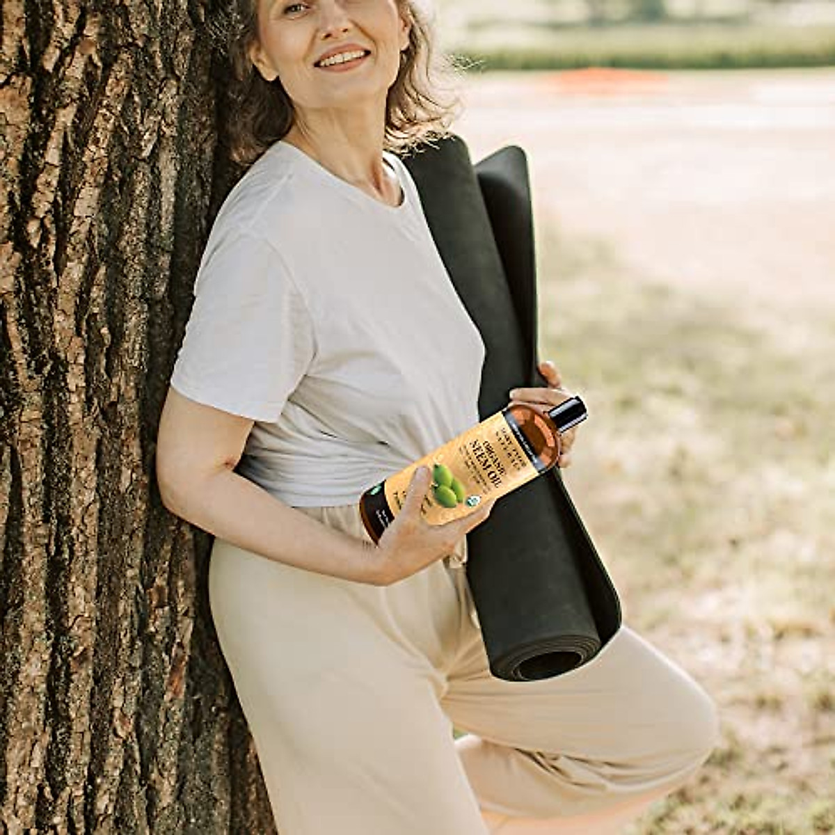 Mary Tylor Naturals Organic Neem Oil (16 oz), USDA Certified, Cold Pressed, Unrefined, Premium Quality, 100% Pure Great for Skincare and Hair Care