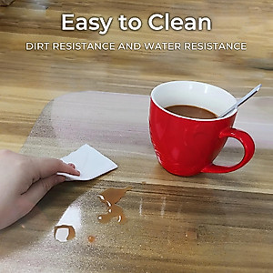 Chair Mat for Hard Wood Floors - Heavy Duty Floor Protector - Easy Clean (47''×59'')