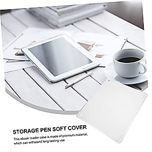 UKCOCO E-Reader Protective Case Ebook Reader Case 5pcs Pen Tray Case Ebook Reader Ebook Reader Case Transparent TPU Storage Pen E- with Pen Holder Protective Case for E-Reader