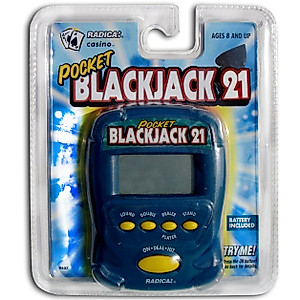 Pocket Blackjack 21 Electronic Handheld Game (1997 Edition)