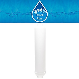 9-Pack Replacement for APEC ROES-UV75 Inline Filter Cartridge - Universal 10-inch Cartridge Compatible with APEC 6-Stage 75GPD RO System - Denali Pure Brand