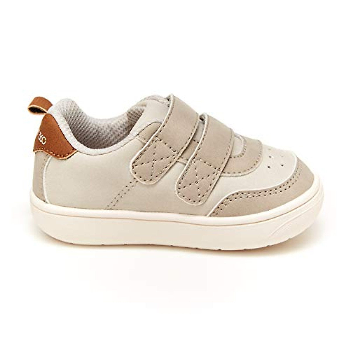 Stride Rite Baby Boys Hayden Sneaker, Light Grey, 3 Infant