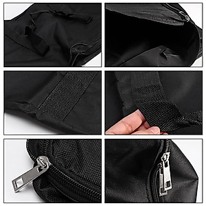 Waterproof BBQ Tools Carry Bag, Portable BBQ Tool Storage Bag, Thick Oxford Cloth, Outdoor BBQ Grill Accessories Bag for Camping Picnic Trip (L 82x20x33cm) (Large)