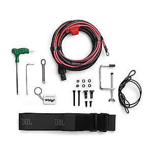 JBL RallyBar S - 21" Bluetooth Universal Outdoor Vehicle Soundbar with Built-in 150w RMS Amplifier, IP66 Water & Dust Resistant, Black