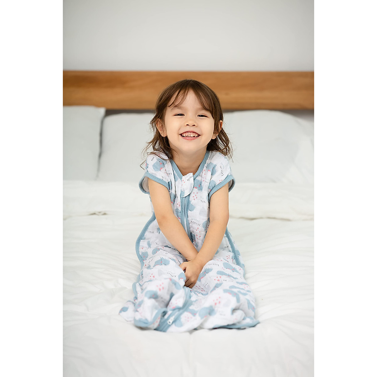 TADO MUSLIN Baby Sleep Sack 2-4 T Boys & Girls Wearable Blanket 100% Organic Cotton 0.5 TOG Toddler Sleeping Sack 2- Way Zipper X-Large