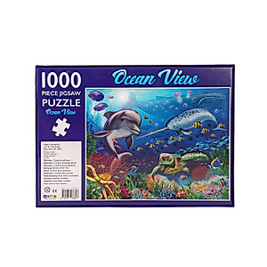 Page Publications Collection Jigsaw Puzzles for Adults 1000 Piece | Ocean View Puzzles | Puzzles for Kids & Teens, Fun Educational Games for Family Game Night