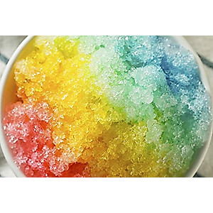 Nostalgia Retro Table-Top Snow Cone Maker, Vintage Shaved Ice Machine Includes 1 Reusable Plastic Cup, Aqua