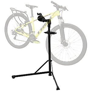 BV Mechanic Bike Repair Stand Bicycle Workstand with Adjustable Height for Standard Bikes, Mountain Bikes and Road Bikes (Tool Plate Included)