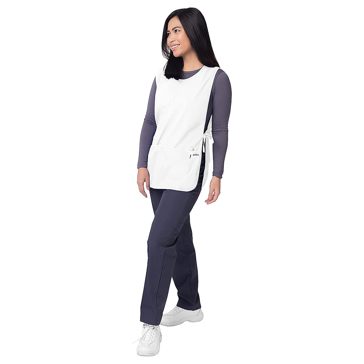 Sivvan Unisex Apron - Cobbler Apron - S8700 - White - R