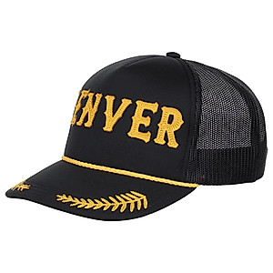 Local Crowns Generic Fish Collection Curved Trucker Colorado Adjustable Light Gray Snapback Cap