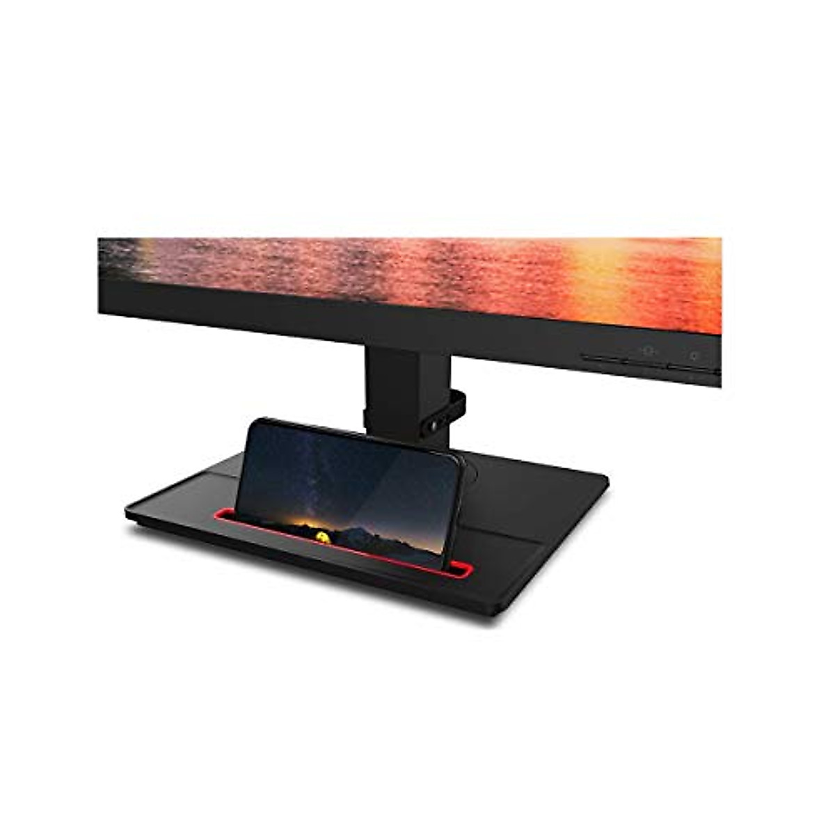 Lenovo ThinkVision T24i 23.8in 1920 x 1080 FHD IPS WLED-Backlit LCD Raven Black Monitor Bundle with HDMI, VGA, DisplayPort, USB Hub, Gel Mouse Pad, and MK270 Wireless Keyboard and Mouse Combo