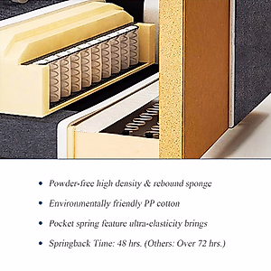 TITIMO Convertible Sectional Sofa Couch, L Shaped Sofa with Reversible Chaise Convertible Sectional Couch 3-Seater Modern Small Couches for Small Space (Grey)