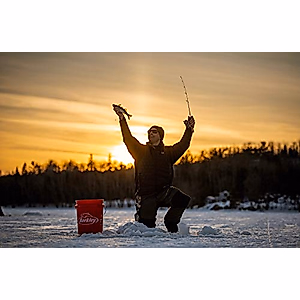 Berkley Trilene® 100% Fluorocarbon Ice, Clear, 4-Pound Break Strength, 75yd Fishing Line, Suitable for Freshwater Environments